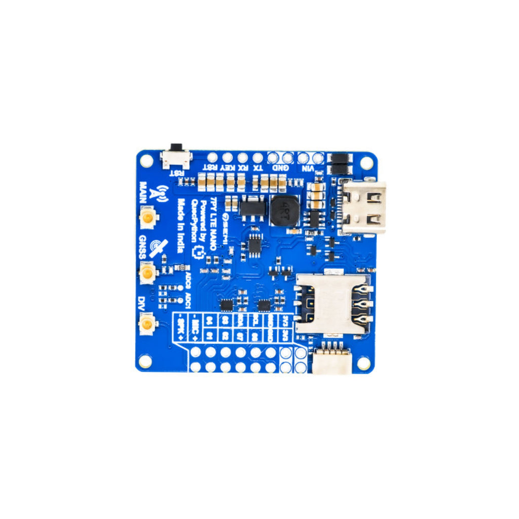 7Semi EC200U QuecPython LTE 4G GNSS Nano Modem, 26V Range