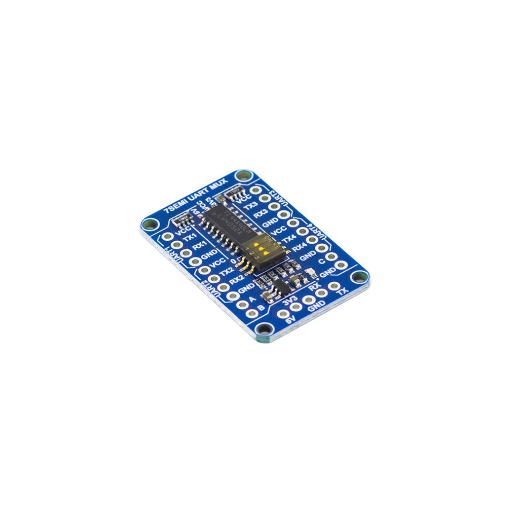 7Semi UART Mux Demux Breakout Board - 4 Channel (SN74LV4052)