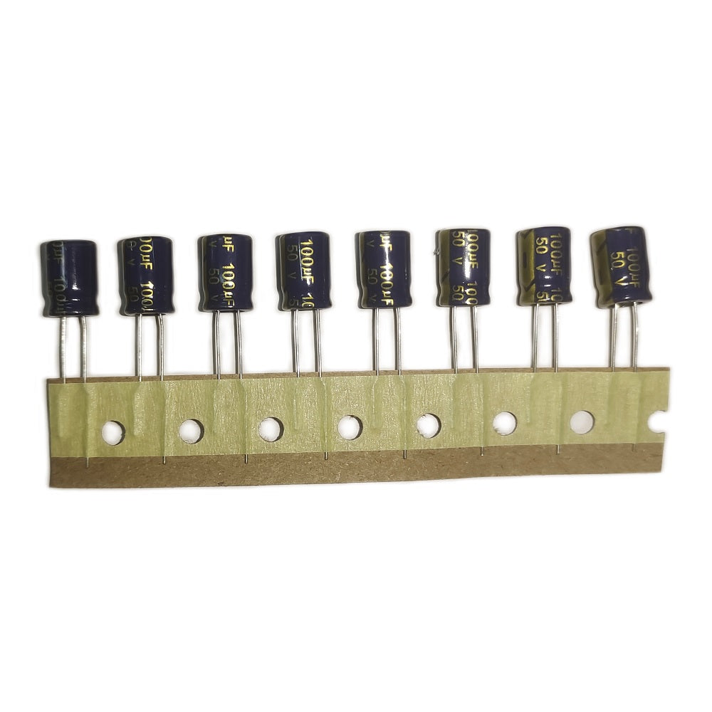 100uF 50V Electrolytic Capacitor - Digicap