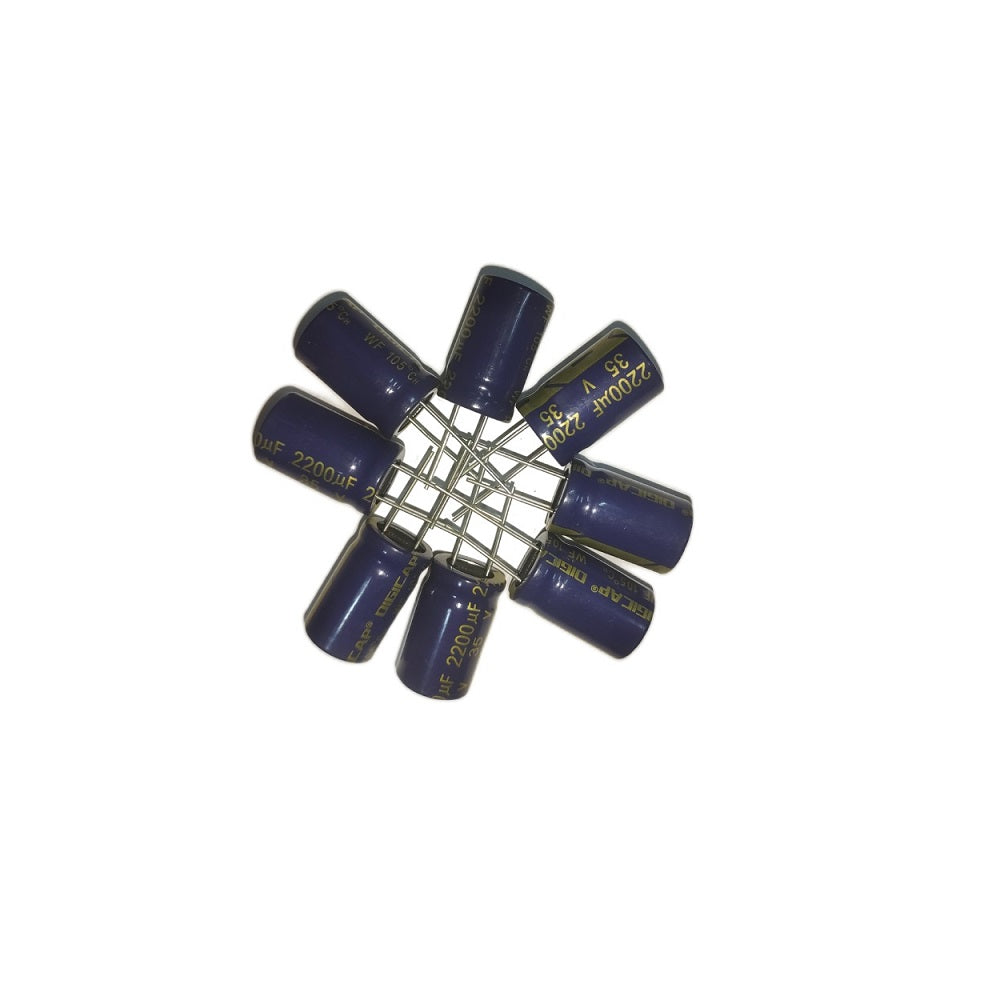 2200uF 35V Electrolytic Capacitor - Digicap