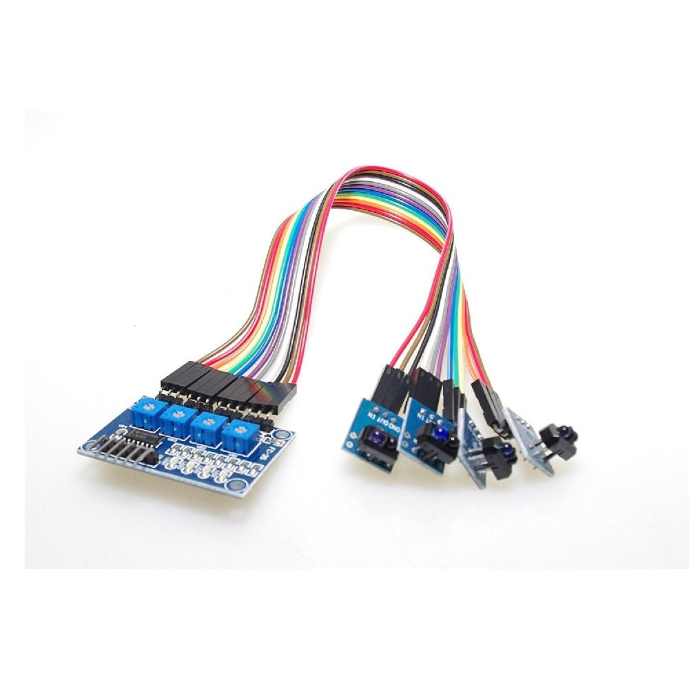 TCRT5000 4 Channel Line Tracking Sensor Module