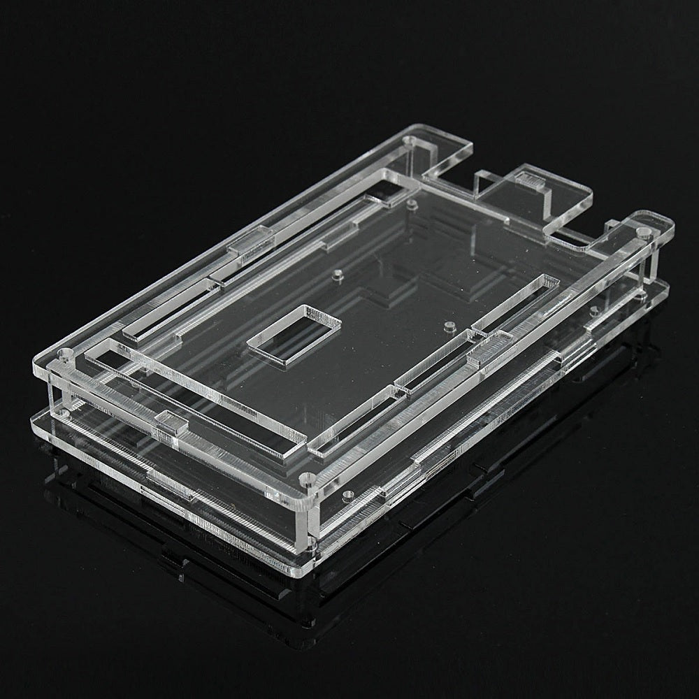 Transparent Acrylic Glossy Case Enclosure Box For Arduino Mega 2560 R3