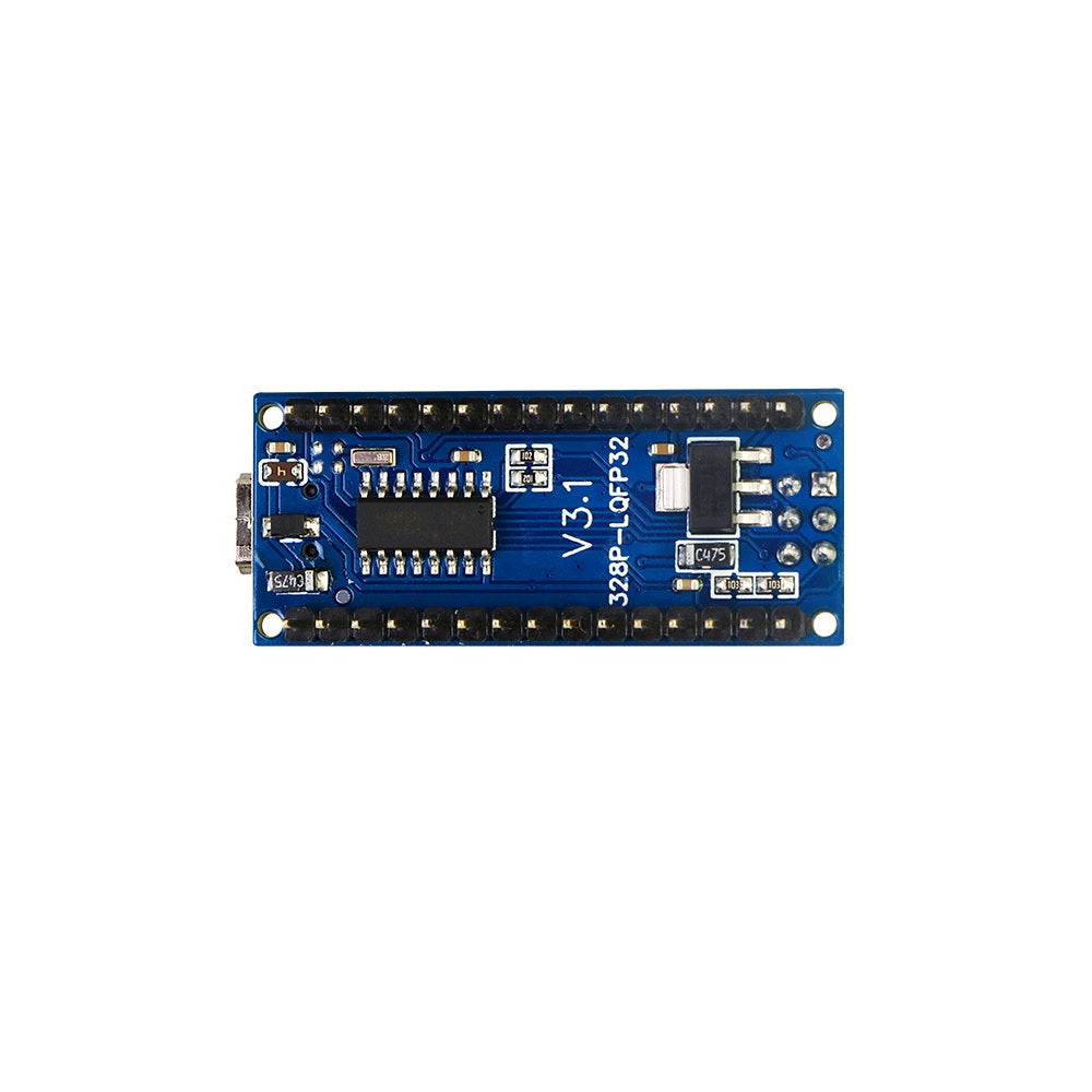 Nano CH340 Board without USB cable compatible with Arduino (Soldered)