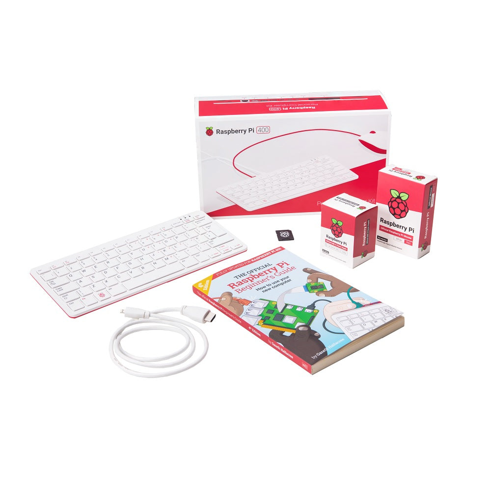 Official Raspberry Pi 400 Personal Keyboard Computer Kit- US Layout