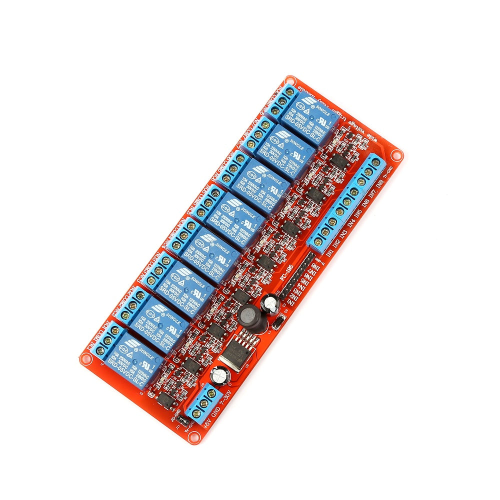 8 Channel 5V DC Wide Voltage Trigger Relay Module